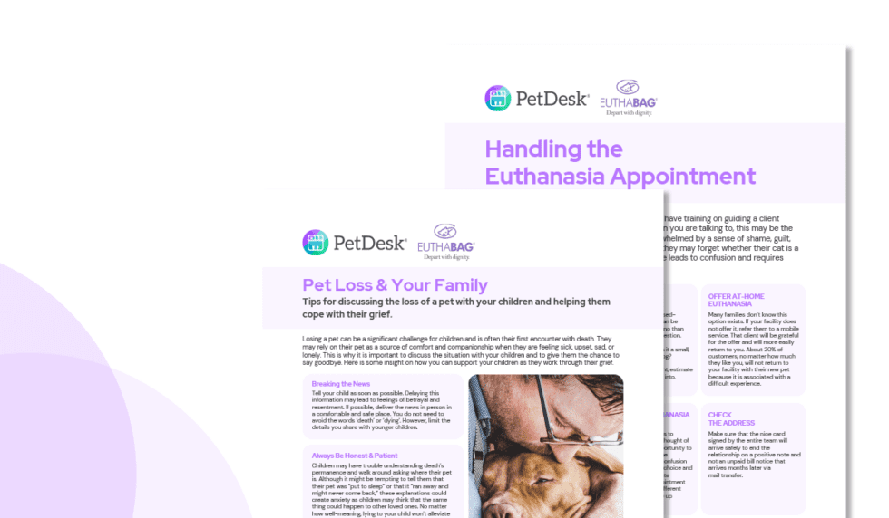 Pet Loss & Grief Handouts | PetDesk